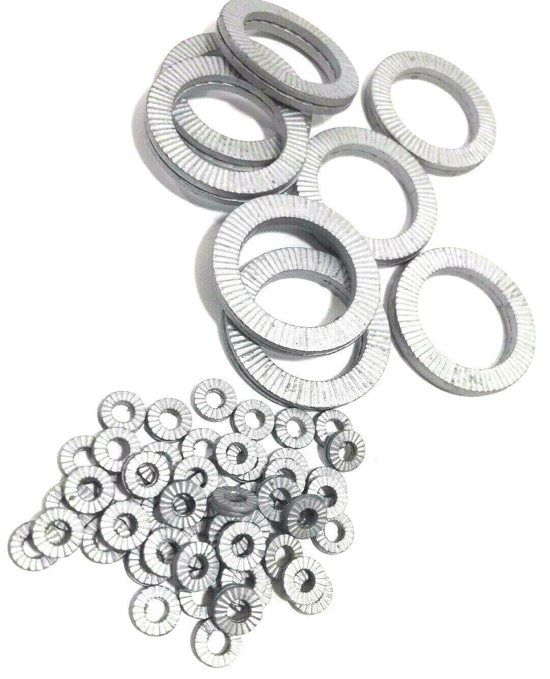 Helico Nord Lock type lock Washers Wedge Sizes M3 to M20 Steel Delta P